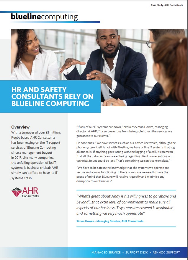 About Us - Blueline Computing